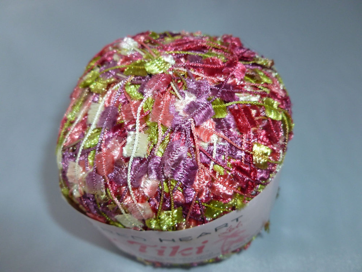 Tiki by Red Heart Yarn, Butterfly Ribbon | Felted for Ewe